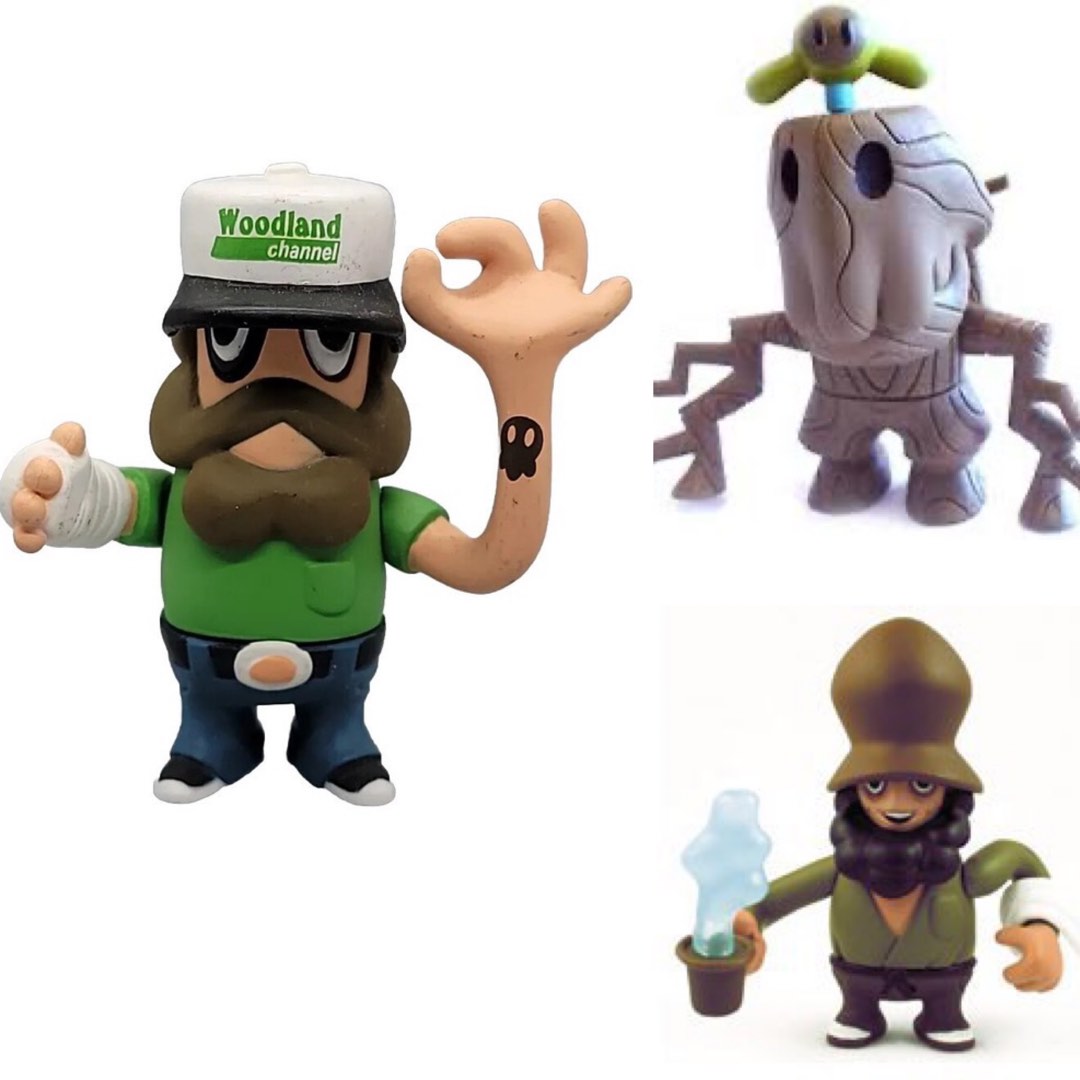 Pete Fowler Monsterism Set of 3 Figures (Rare), Hobbies & Toys, Toys ...