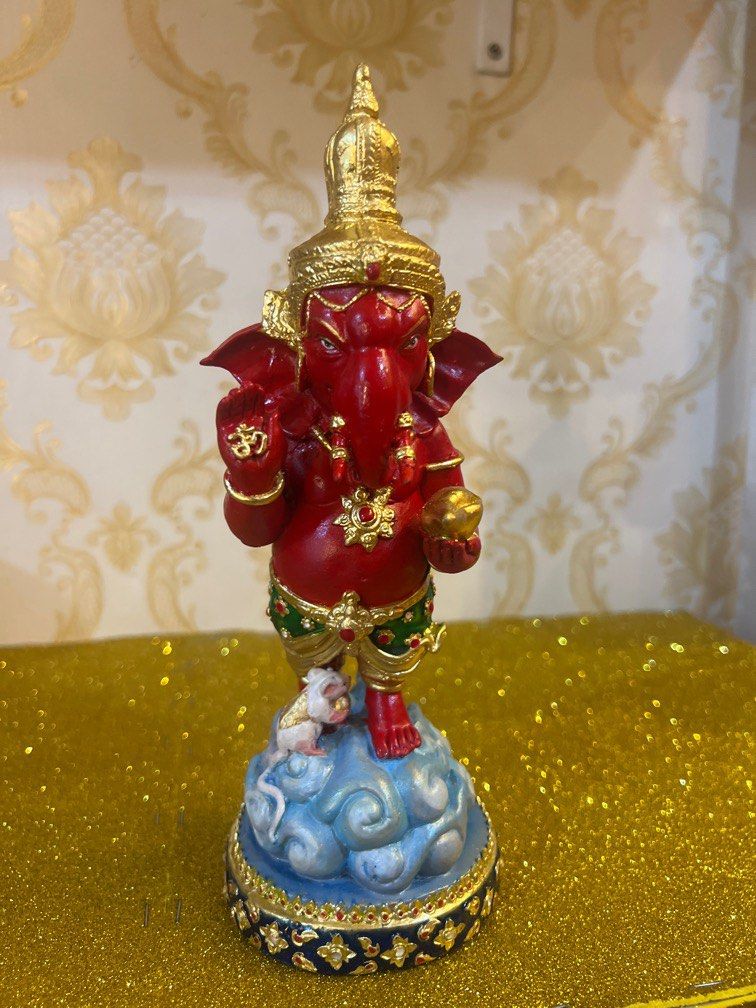 Phra Pikanet Ganesha Bucha statues god Buddhist Buddha Buddhism thai ...