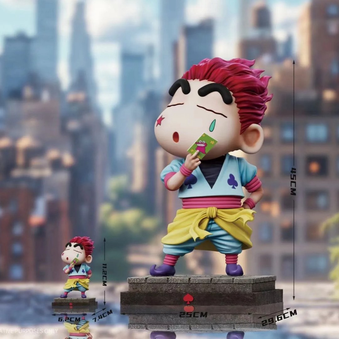 [PO] PG Studio - Hunter x Hunter Crayon Shin-chan Cosplay Hisoka Morow ...