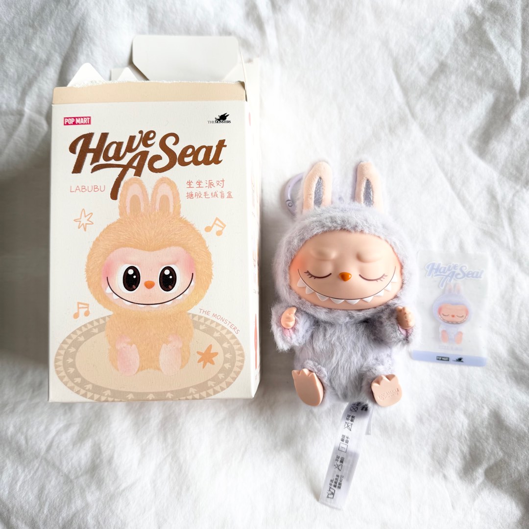 POP MART LABUBU THE MONSTERS ZIZI - Have a Seat SELECTED Vinyl Plush ...