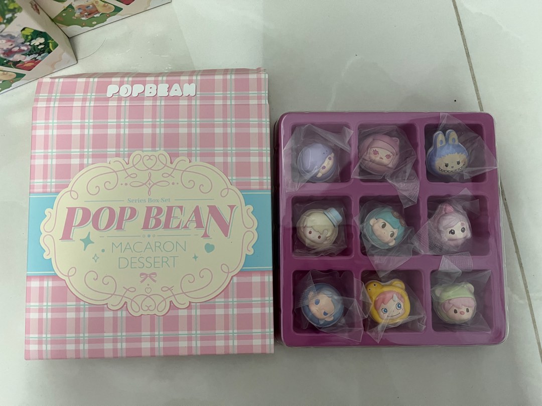 popmart popbean macaron, Hobbies & Toys, Toys & Games on Carousell
