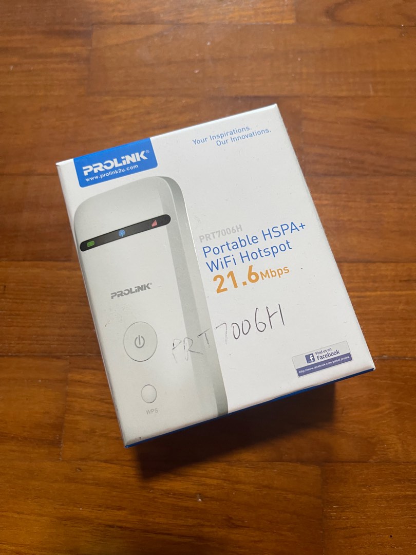 Prolink Portable Wifi Hotspot, Computers & Tech, Parts & Accessories ...