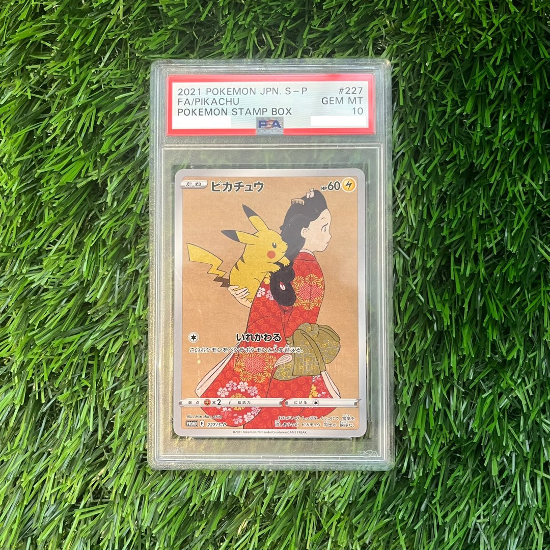 [PSA 10] Stamp Box Pikachu Japanese, Hobbies & Toys, Toys & Games on ...