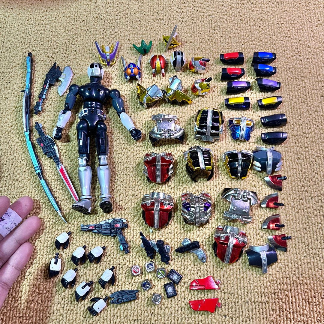 PSO17 Masked Rider Den-O 5 Form Set Kamen Rider, Hobbies & Toys, Toys & Games on Carousell