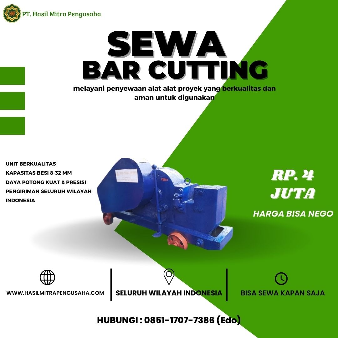 Rental Bar Cutter Aceh Tengah Provinsi Aceh | Sewa Bar Cutting Aceh ...