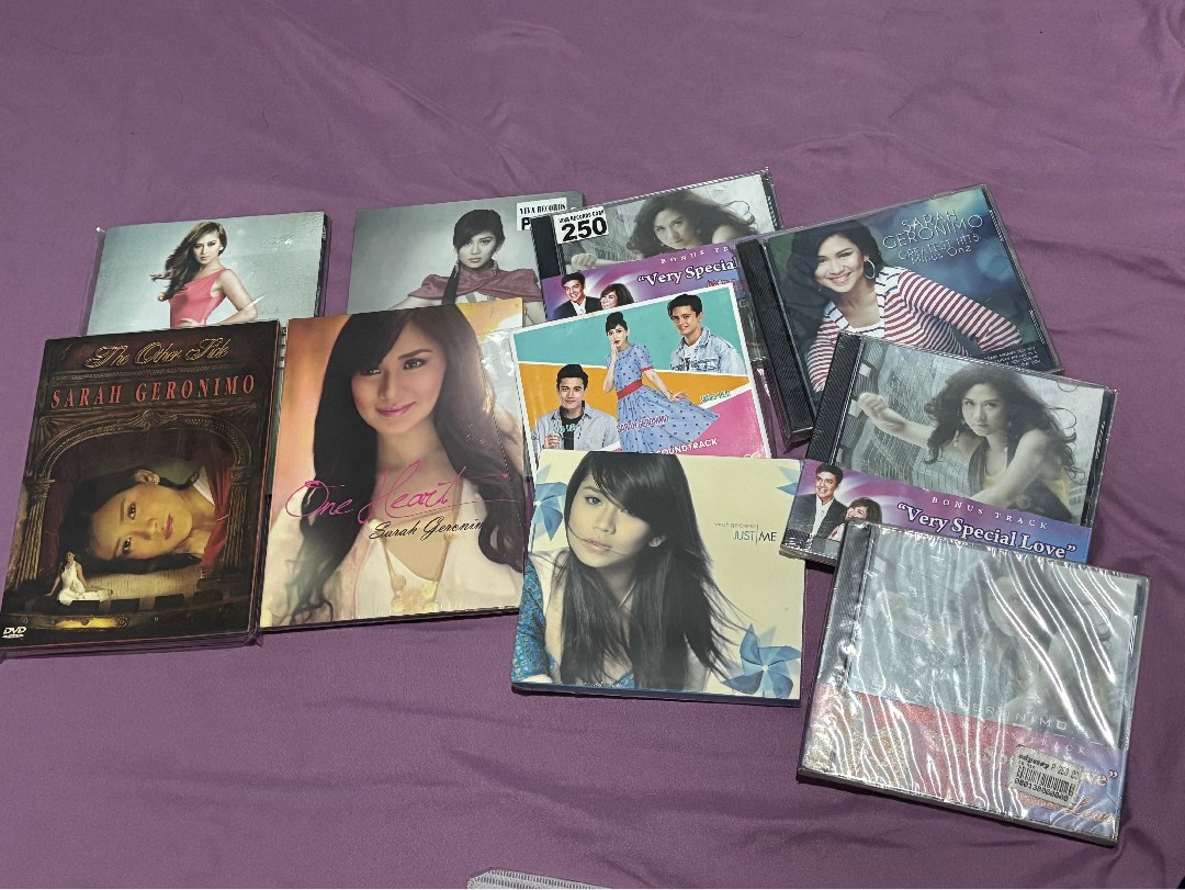 SARAH GERONIMO ALBUMS, Hobbies & Toys, Music & Media, CDs & DVDs on ...
