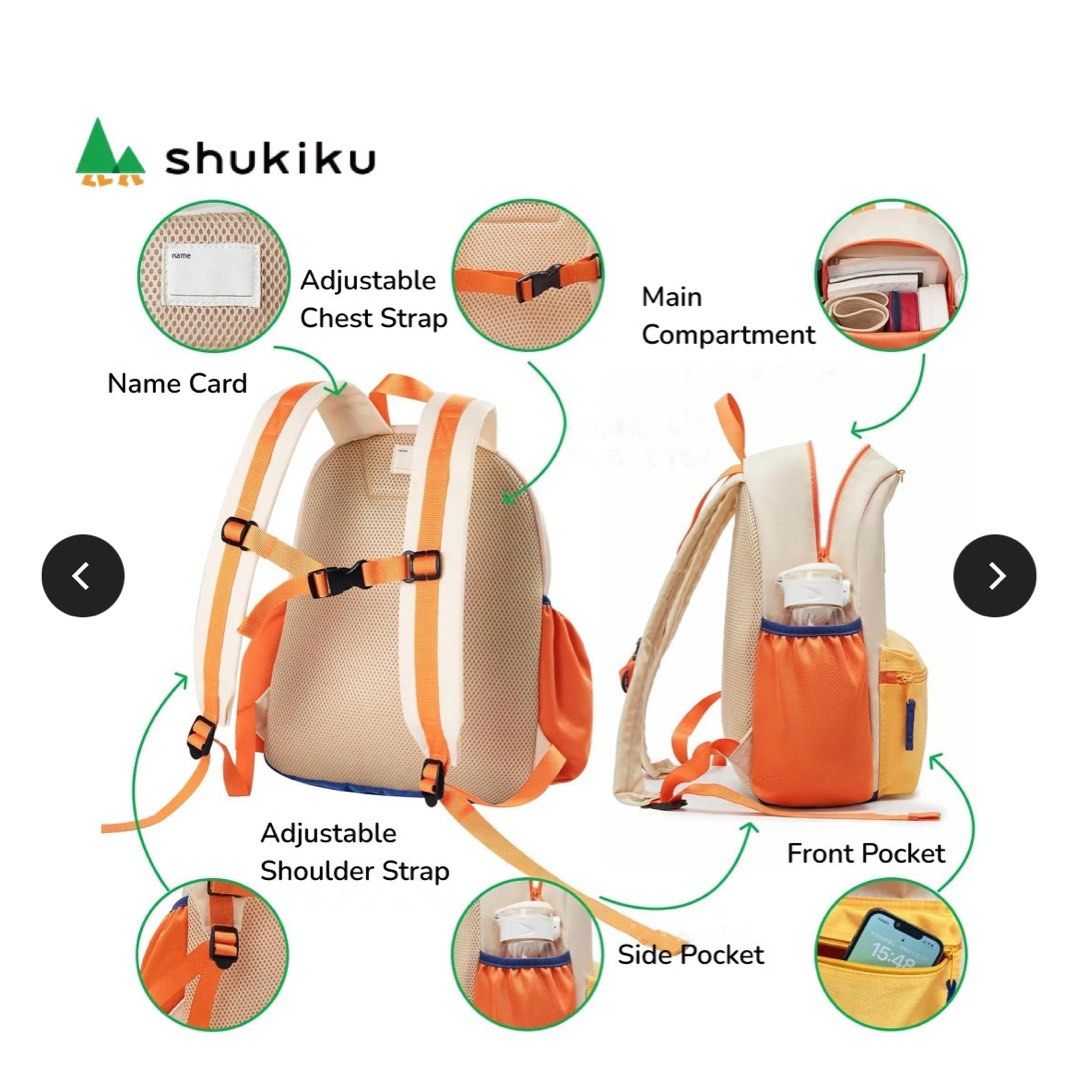 Shukiku orange soda backpack M, Men's Fashion, Bags, Backpacks on Carousell