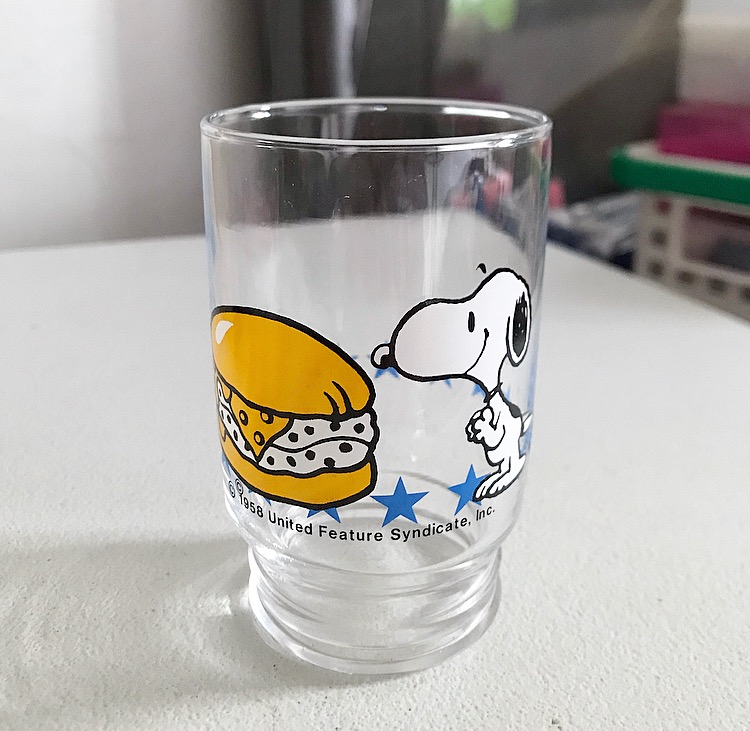 Snoopy Drinking Glass, Everything Else, Others on Carousell