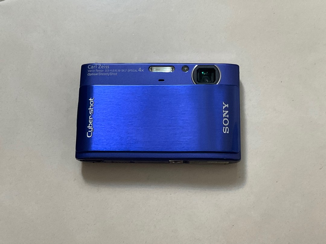 Sony Cybershot TX1 Digicam Blue, Photography, Cameras on Carousell