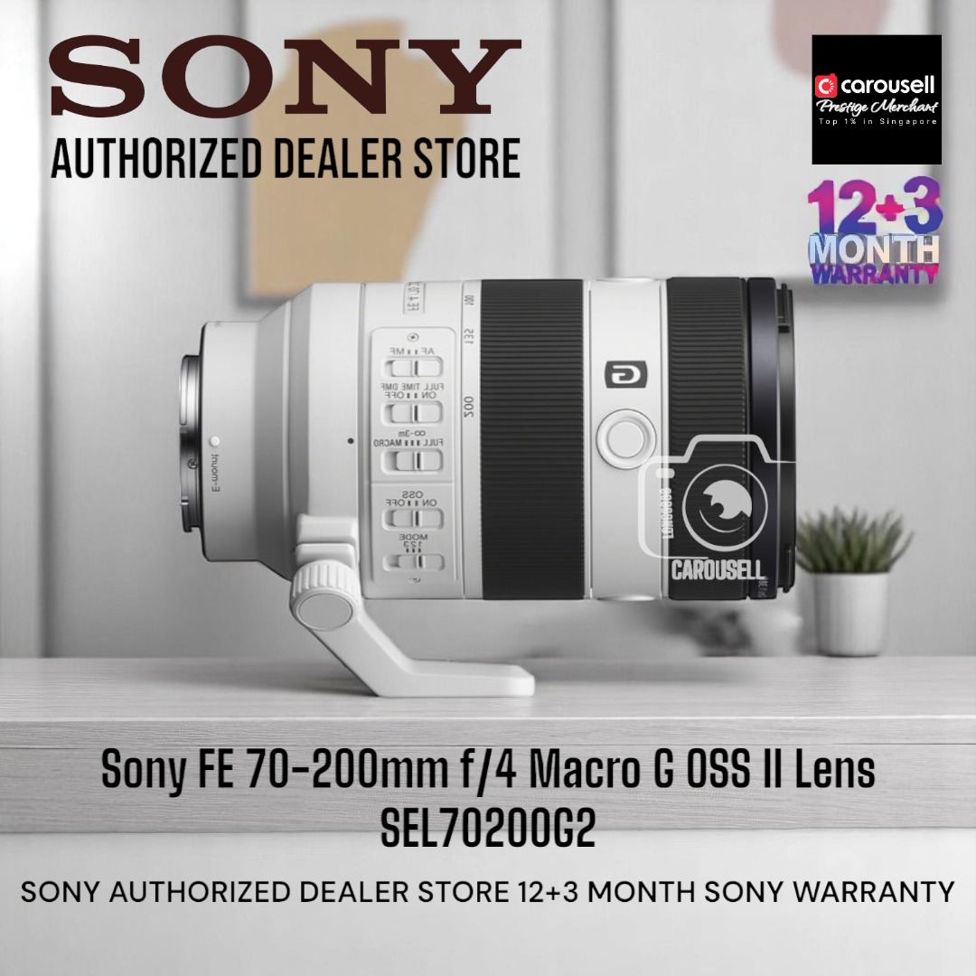 Sony FE 70-200mm f/4 Macro G OSS II | Sony 70-200mm f4 Macro G OSS II | 70-200mm f4 G2 | 70 ...