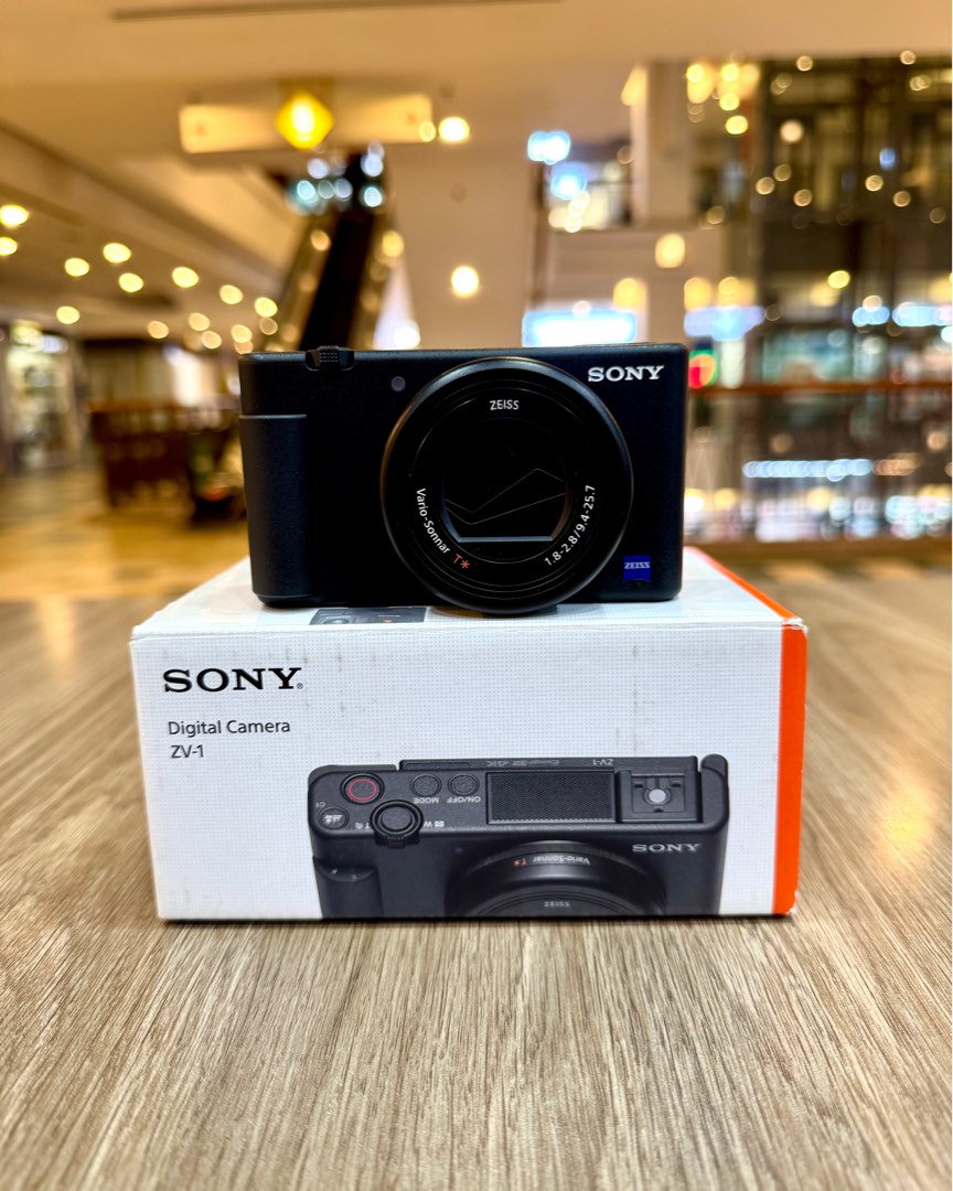 Sony ZV-1 ZV1 Digital Camera (99% new), Photography, Cameras on Carousell