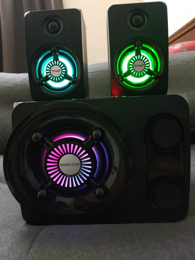 Speaker SonicGear Titan 7 Pro BTMI, Audio, Soundbars, Speakers ...