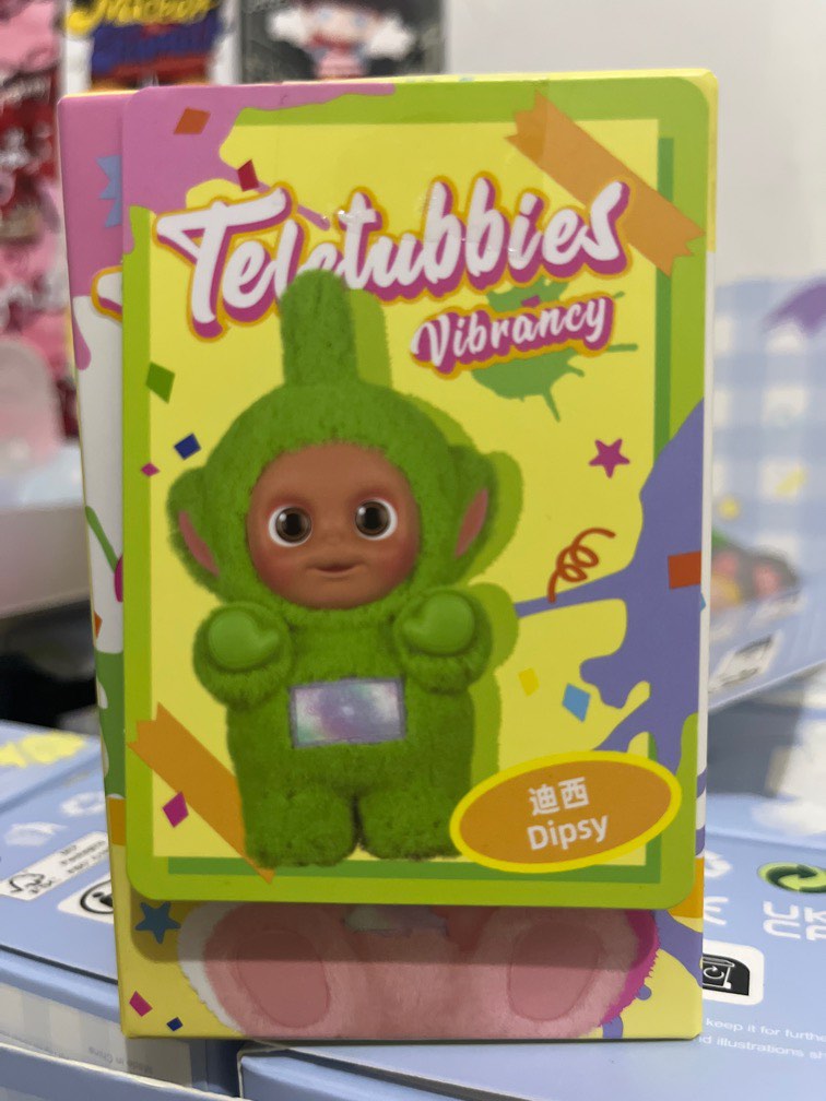 Teletubbies Vibrancy Figure Dipsy (bisa jadi ganci), Toys ...