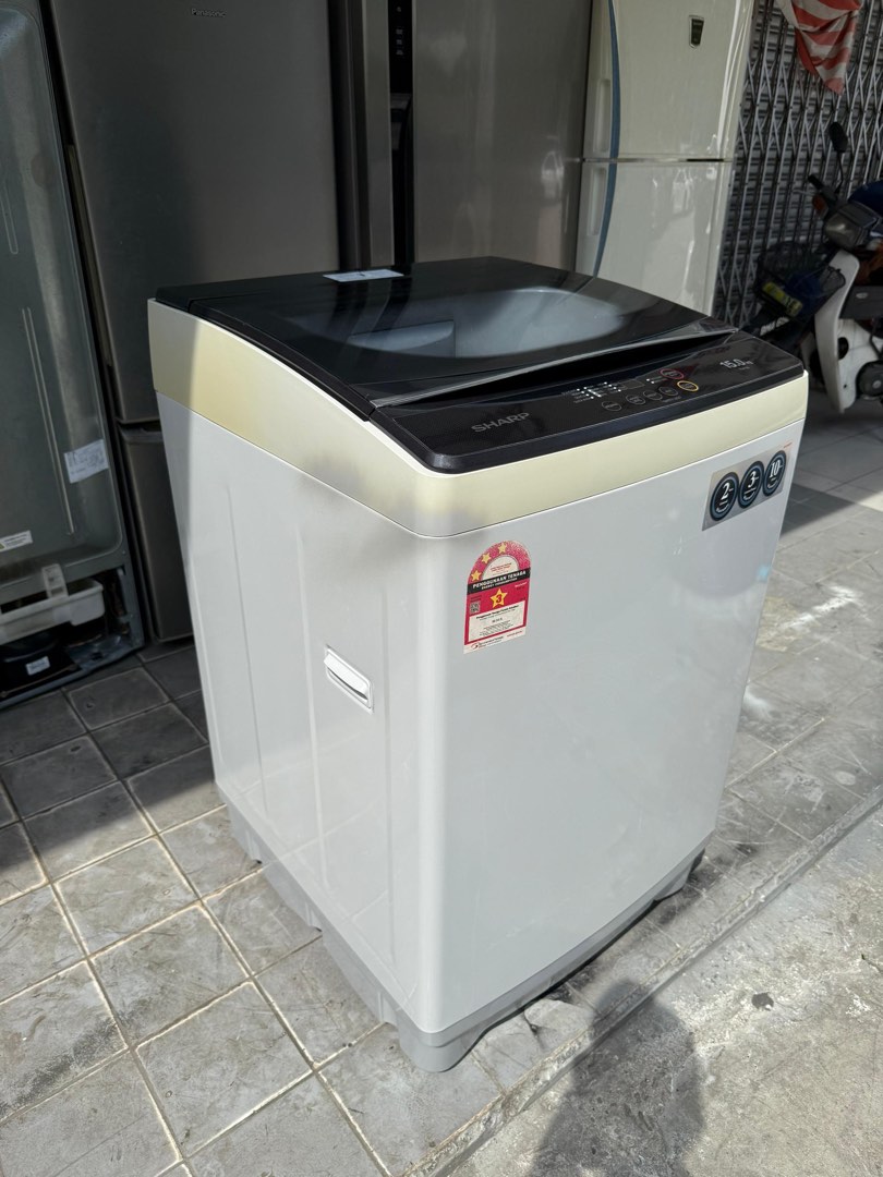 Top load 15kg Washing Machine Sharp top load washer mesin basuh fully ...