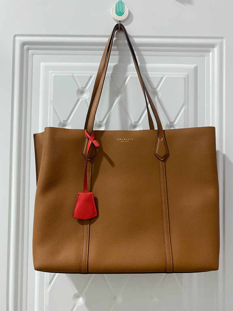 Tory Burch Perry Triple Compartment Tote, Barang Mewah, Tas & Dompet di ...
