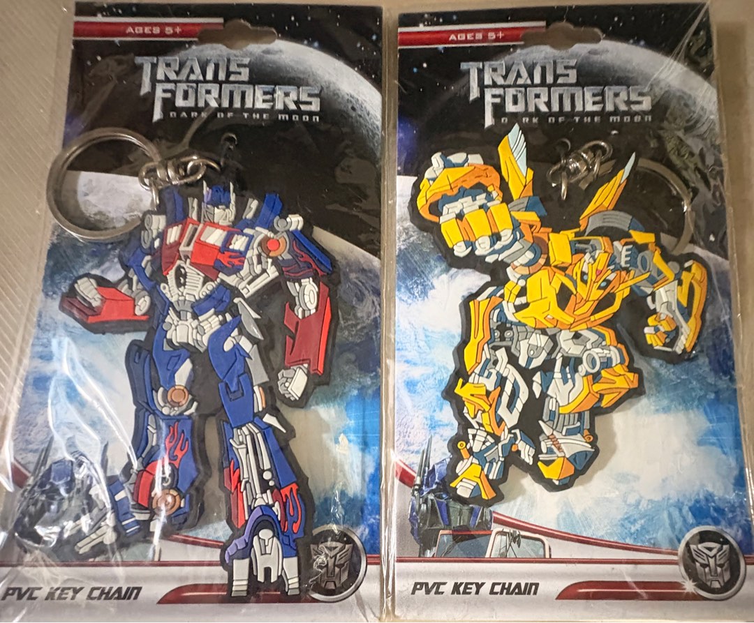 Transformers Movie PVC Key Chain, Luxury, Accessories on Carousell