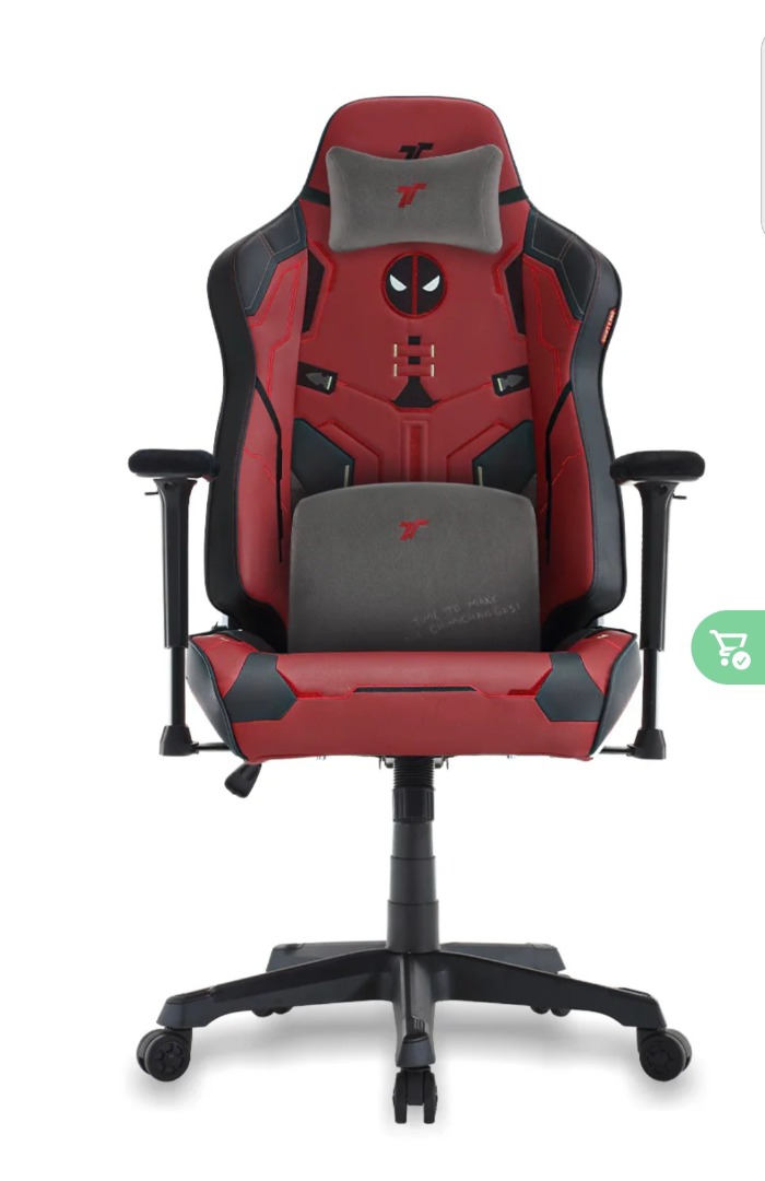 TTRacing Swift X Pro Gaming Chair - Deadpool Edition, Furniture & Home ...
