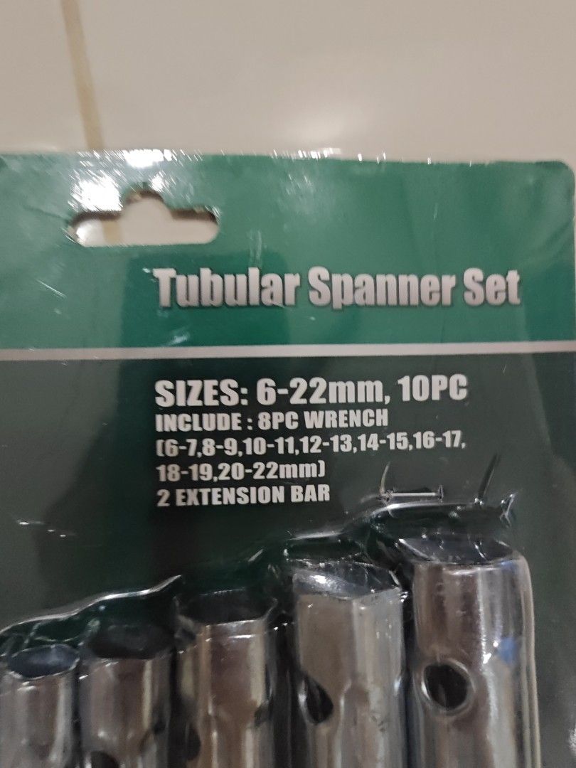 Tubular Spanner Set, Furniture & Home Living, Cleaning & Homecare ...