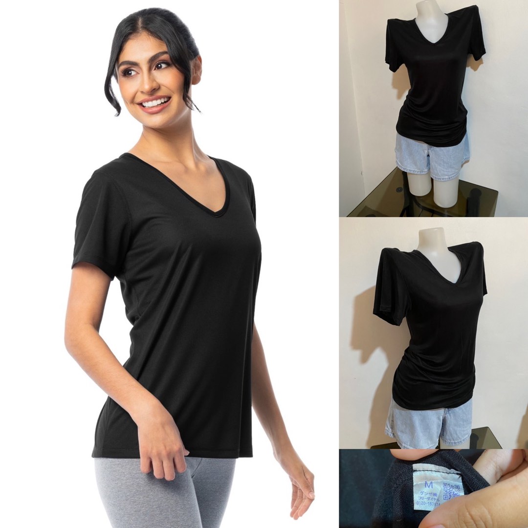 Uniqlo Like Japanese Brand T-Shirt Activewear, Women's Fashion, Tops ...