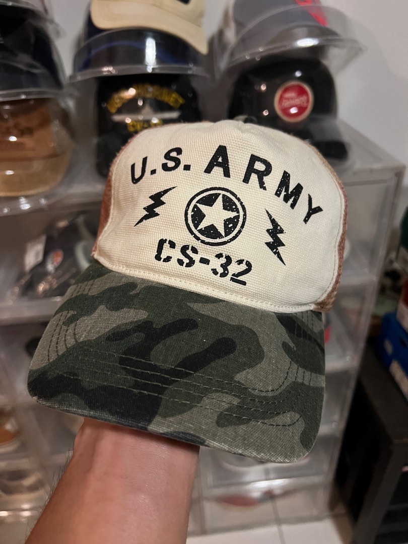 Us army trucker cap, Men's Fashion, Watches & Accessories, Cap & Hats ...