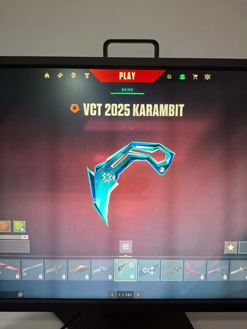 Valorant VCT Karambit 2025, Video Gaming, Video Games, Others on Carousell