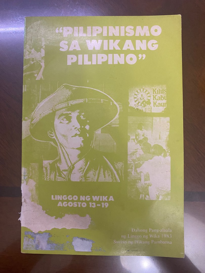 Vintage Philippines Book Tagalog - PILIPINISMO SA WIKANG PILIPINO ...
