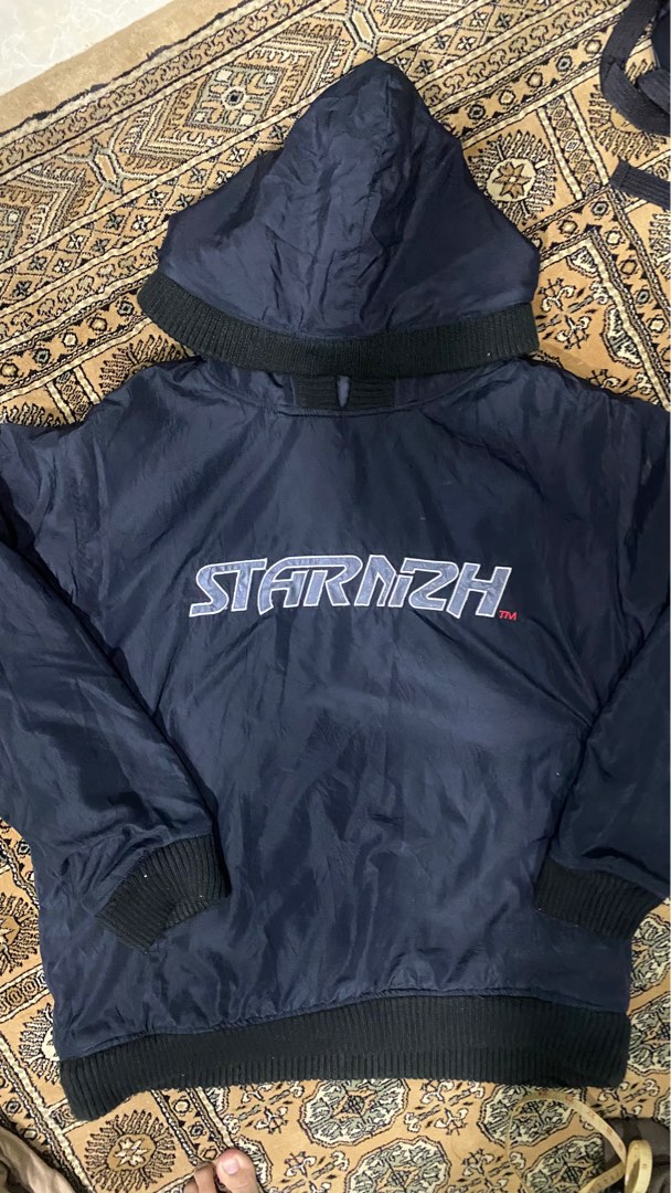 Vintage Starnish Double layer Hoodie, Men's Fashion, Tops & Sets ...