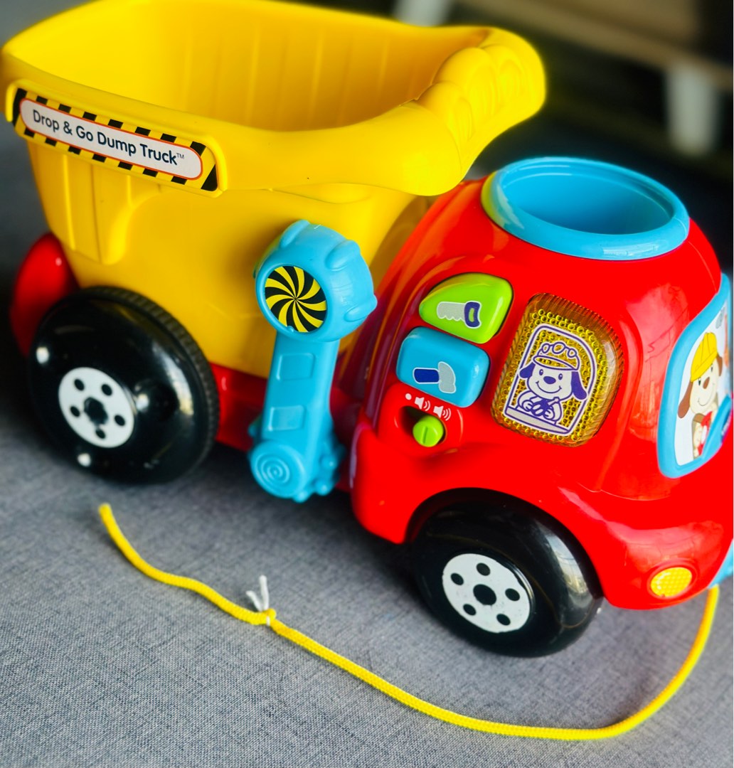 Vtech Drop & Go Dump Truck Vehicle Toys (Not Include Balls), Babies ...