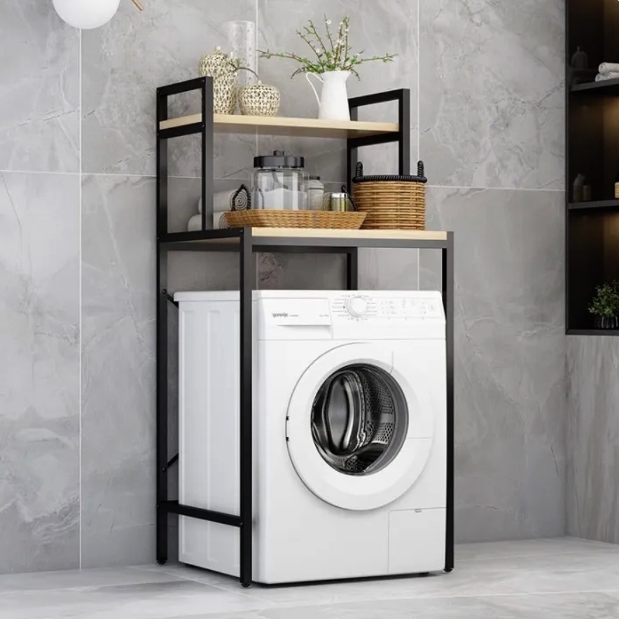Washing Machine Shelf | Laundry Storage Rack | Over Washer Rack ...