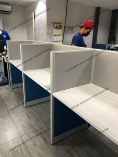 WORKSTATION LINEAR CUBICLE PARTITION / OFFICE FURNITURES, Furniture ...