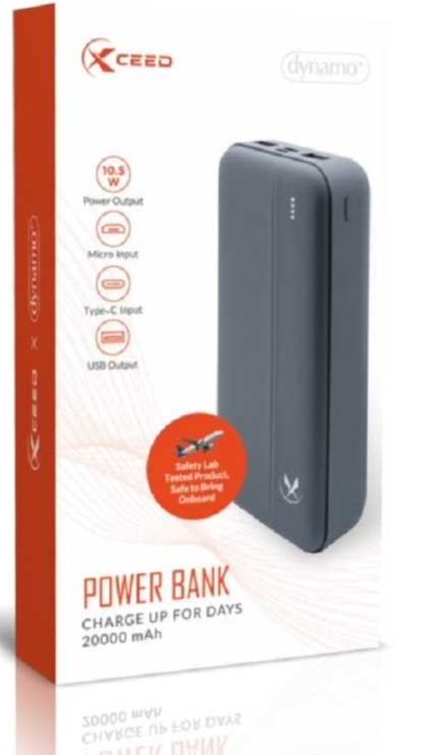 Xceed//Dynamo 20000mAh Power Bank, Mobile Phones & Gadgets, Mobile ...
