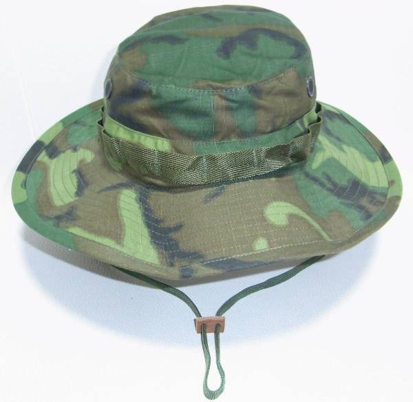 1960s deadstock US ARMY Tropical Combat Boonies Hat ERDL Leaf ...