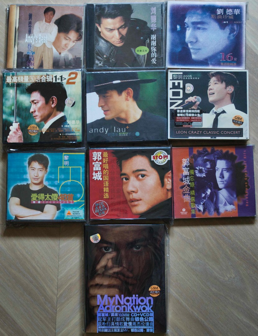 1. Andy Lau 劉德華, Leon Lai 黎明 & Aaron Kwok 郭富城 CDs ($4-$10), Hobbies & Toys, Music & Media, CDs ...