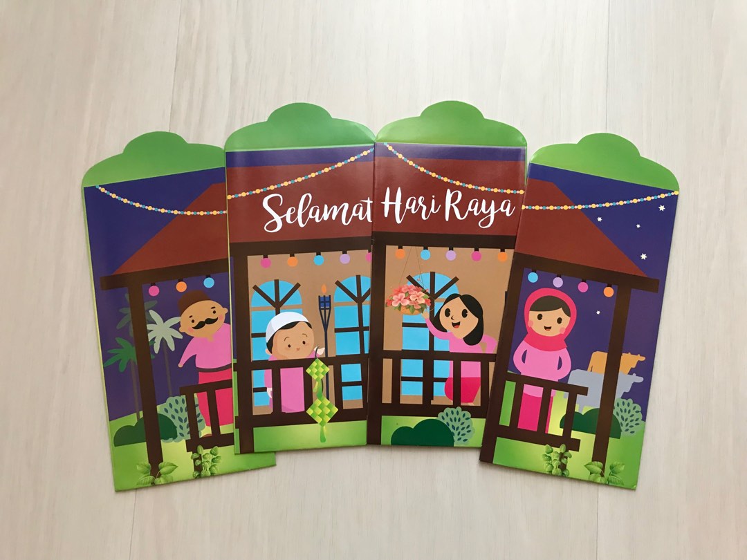 4pcs KH Hardware raya packet / sampul raya sdr, Hobbies & Toys, Stationery & Craft, Occasions ...