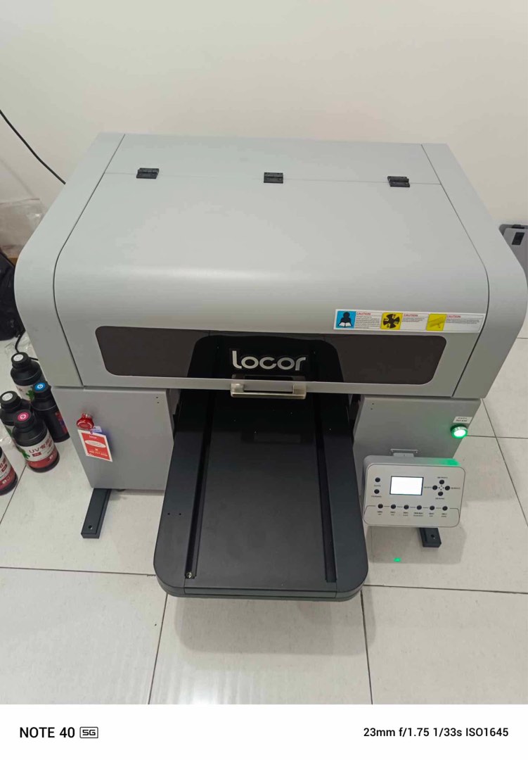 A3 UV DTF Flatbed LOCOR Brand, Computers & Tech, Printers, Scanners & Copiers on Carousell