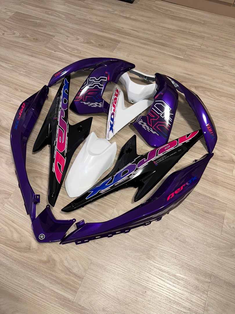 AEROX HLD CUSTOM COVERSET NVX V1 V2 YAMAHA NMAX XMAX ADV HONDA PURPLE ...