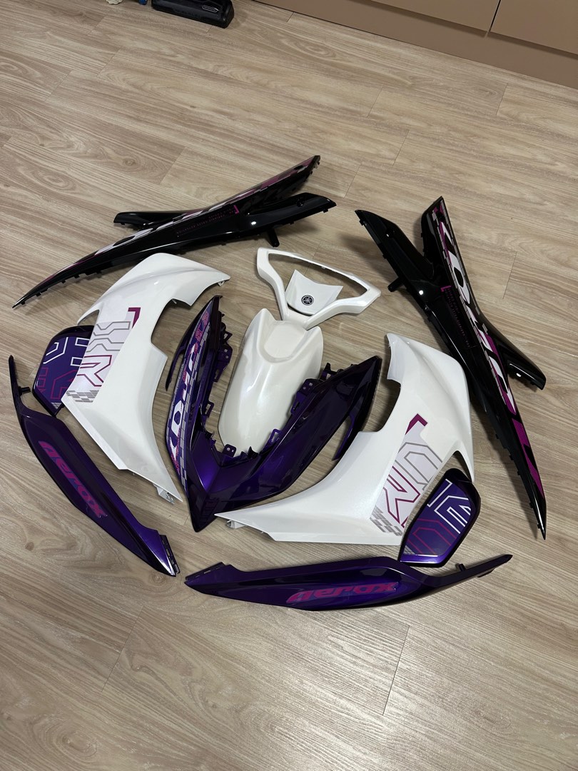 AEROX HLD CUSTOM COVERSET NVX V1 V2 YAMAHA NMAX XMAX ADV HONDA PURPLE ...