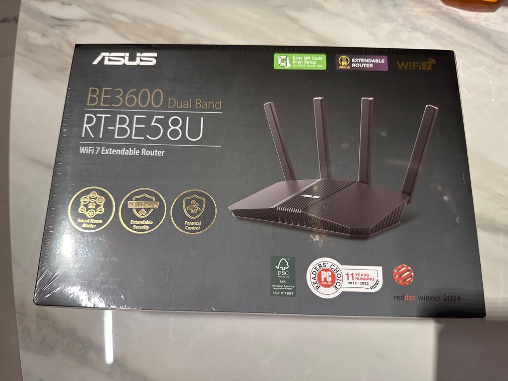 Asus RT-BE58U Router (WiFi 7), Computers & Tech, Parts & Accessories ...