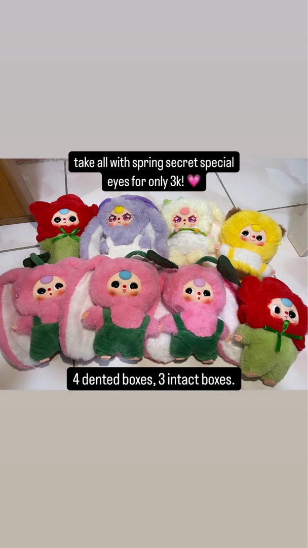 Baby Three Spring Set with Secret (tags: bb3 liila nommi v1 v2 v3 v4 ...