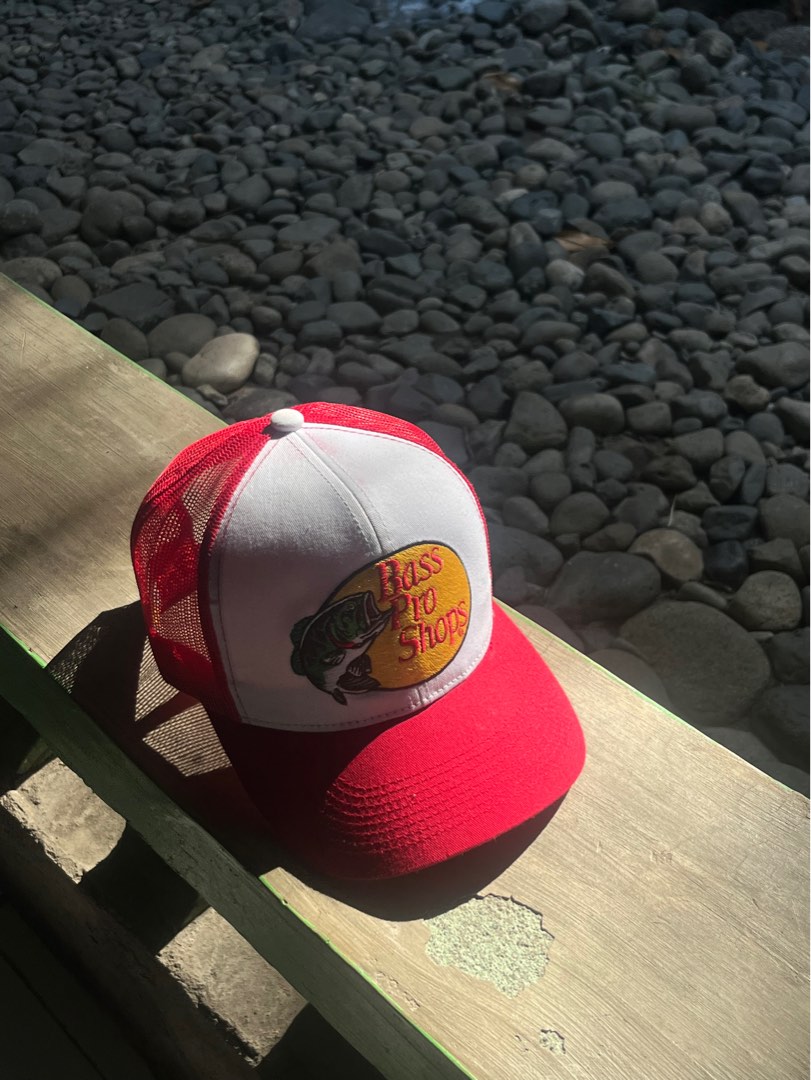 Bass Pro Shops Red Cap, Men's Fashion, Watches & Accessories, Caps ...