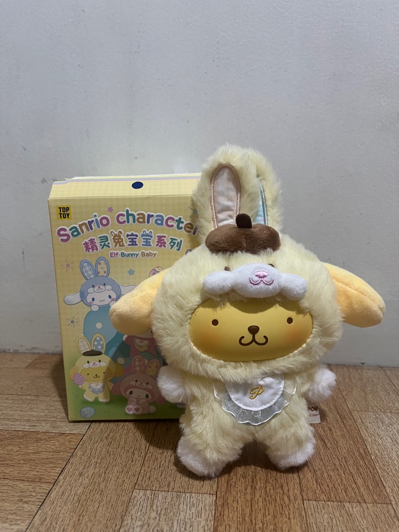 Blind Box Sanrio Elf Bunny Baby || Bag Charm Pompompurin Sanrio, Toys ...