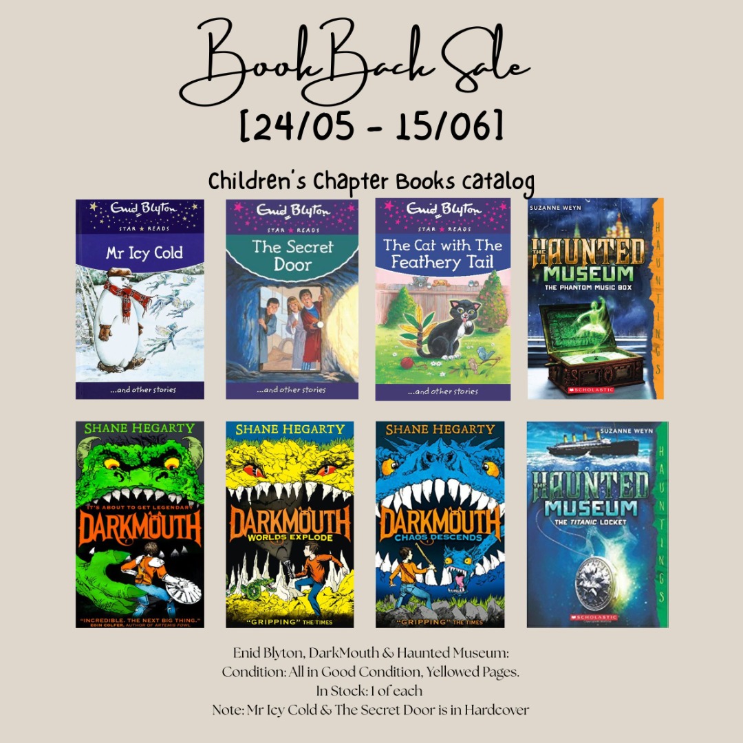 BookBack: Enid Blyton, Dark Mouth, Haunted Museum Books, Hobbies & Toys ...