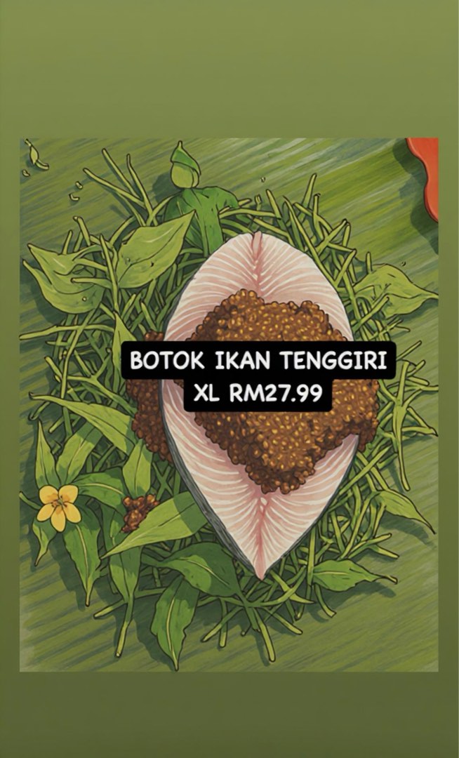 BOTOK-BOTOK IKAN TENGGIRI XL, Food & Drinks, Chilled & Frozen Food on ...