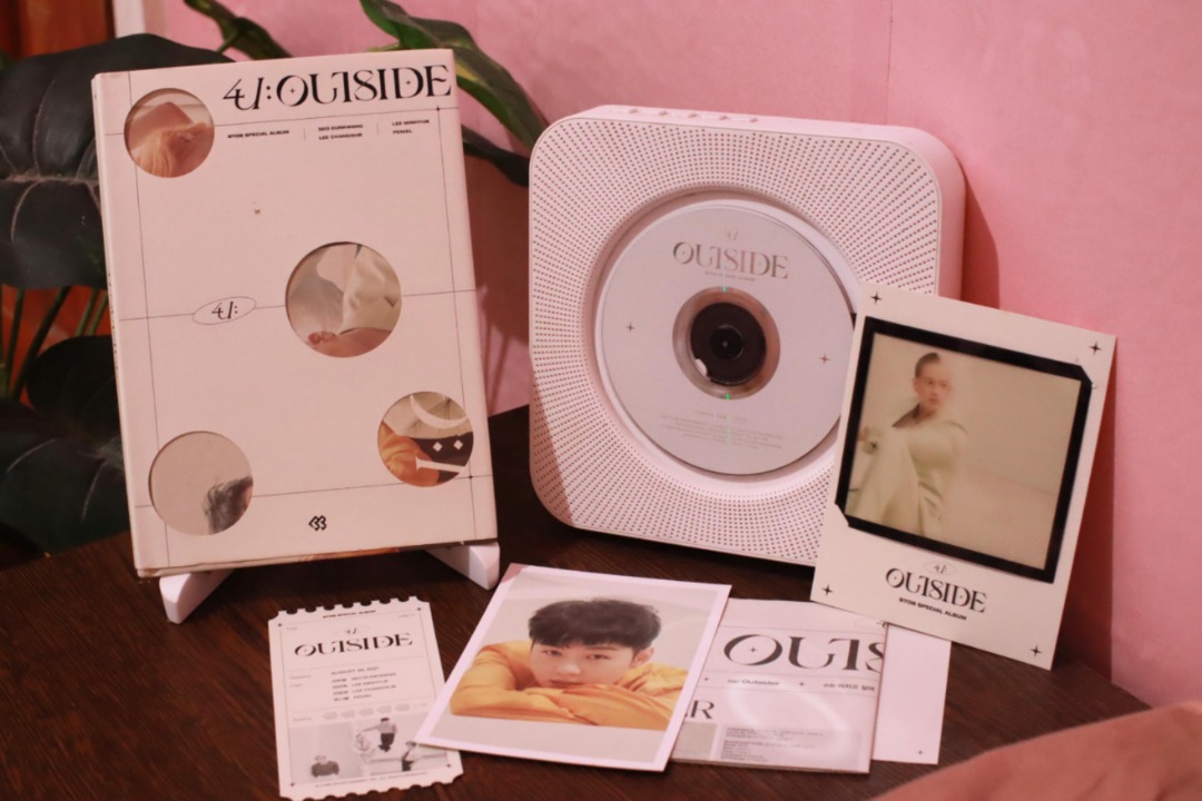 BTOB 4U OUTSIDE ALBUM AWAKE VER., Hobbies & Toys, Music & Media, CDs & DVDs on Carousell