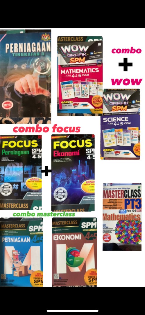 buko nota spm & pt3 math, Hobbies & Toys, Books & Magazines, Textbooks ...