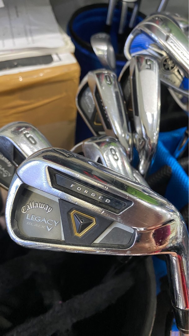 Callaway Legacy Black V Iron Set, Sports Equipment, Sports & Games, Golf on Carousell