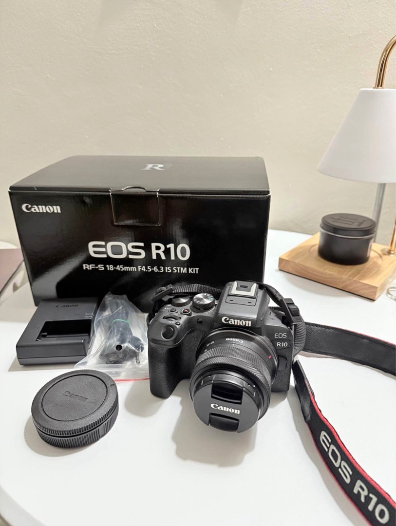 CANON EOS R10 - With Canon Kit Lens 18-45mm, Photography, Cameras on ...