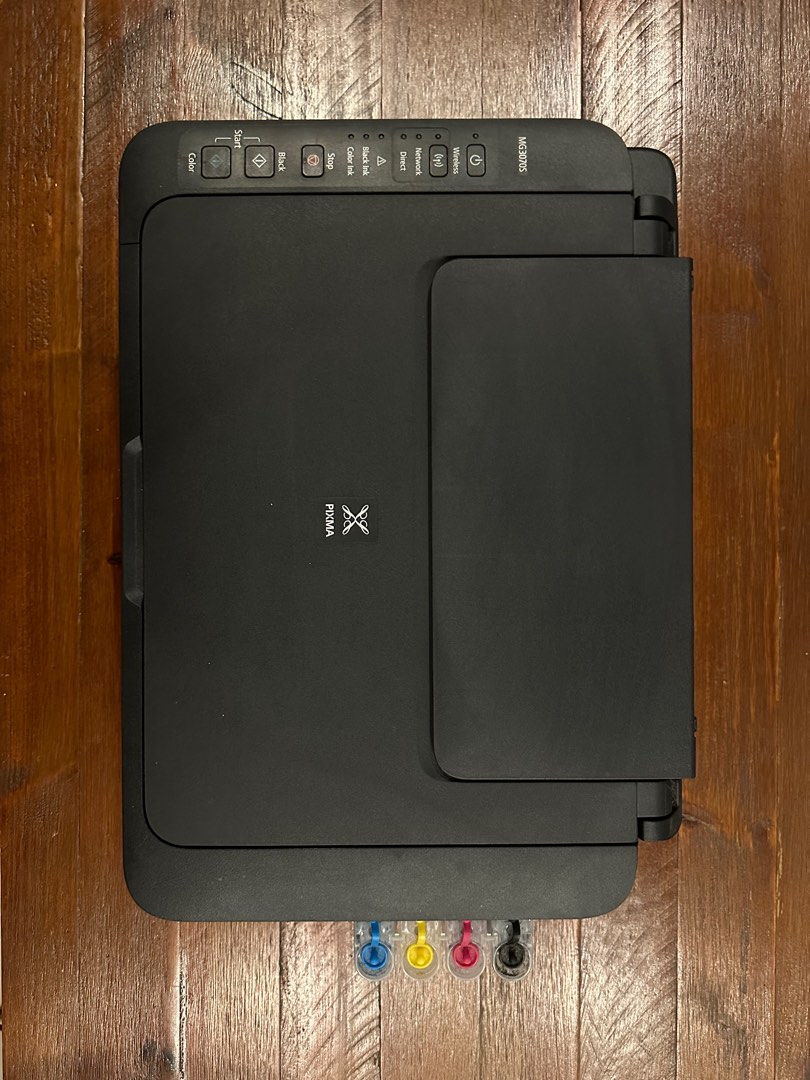 Canon PIXMA MG3070S Printer Scanner Copier w Wireless Connect ...