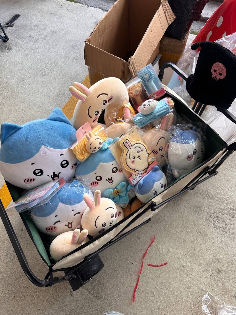 Chiikawa Usagi Hachiware Plush Miniso Backpack Fan Notebook, Hobbies ...