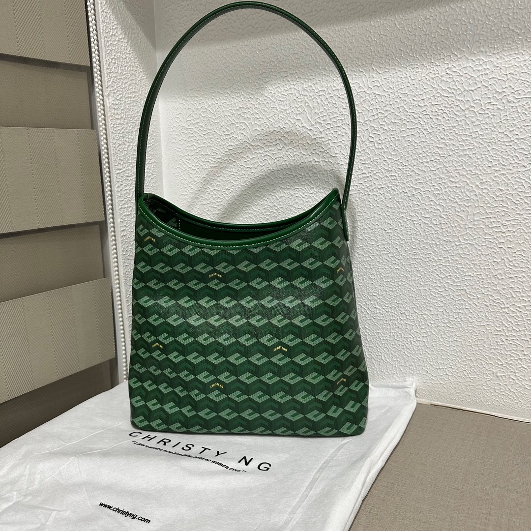 Christy Ng Alesso Medium Hobo Bag in Green, Women's Fashion, Bags ...